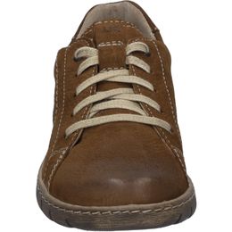 Josef Seibel Damen Schn&uuml;rschuh "Steffi 62, castagne-kombi", Gr. 45, braun, Obermaterial: 100% Rindsleder Leather cow., Schuhe