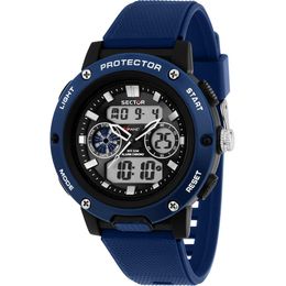 Sector Digital Watch male Blue size One Size