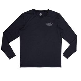 Saysky Reflective Logo Pace Long Sleeve Bekleidung Herren schwarz XL