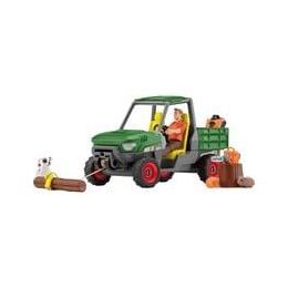Schleich Farm World Waldbauer mit Fahrzeug, Spielfigur