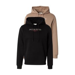 Jack & Jones Jack & Jones Sweatshirt 'JORBillyburg' Herren Gr&ouml;&szlig;e XL braun / rot / schwarz / wei&szlig;