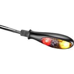 Kellermann micro S DF Dark, 3in1 R&uuml;ckleuchte/Blinker