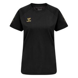 Hummel Funktionsshirt 'Cima' Damen Gr&ouml;&szlig;e L gelb / schwarz
