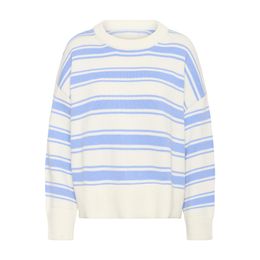 PART TWO Pullover 'Serafine' Damen Gr&ouml;&szlig;e XXL azur / offwhite