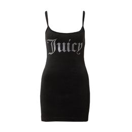 Juicy Couture Kleid Damen Gr&ouml;&szlig;e 38 schwarz / silber Winterkleid