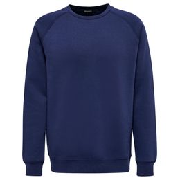 Hummel Sweatshirt Herren Gr&ouml;&szlig;e S dunkelblau