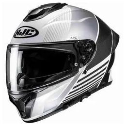 HJC Helmets HJC C71 Morix MC5 Integralhelm Schwarz / Wei&szlig; / Silber M