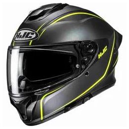 HJC Helmets HJC C71 Quez MC3HSF Integralhelm Schwarz / Grau / Gelb S