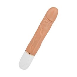 EIS Realistischer Vibrator mit Sto&szlig;funktion, 25,5 cm