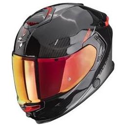 Scorpion Exo-GT SP Air Asphalt Integralhelm Schwarz / Silber S