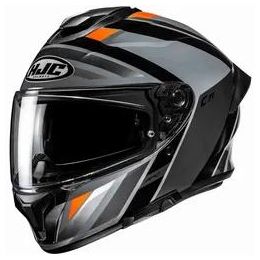 HJC Helmets HJC C71 Faber MC7 Integralhelm Schwarz / Grau / Orange S
