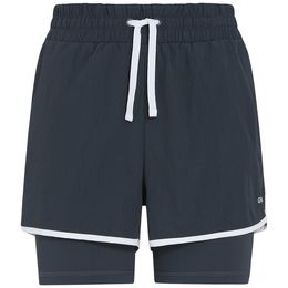 Gina Benotti Damen Sport-Shorts zweilagig