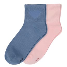 Gina Benotti 2 Paar Damen Sportsocken mit kurzem Schaft