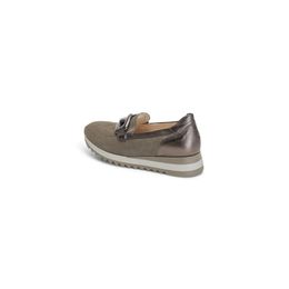 Gabor - Slipper, beige, Gr. 42 - Leder