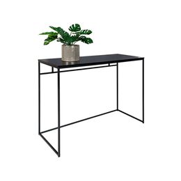 House Nordic Schreibtisch in Schwarz - (B)100 x (H)75 x (T)45 cm - 60% | Tische