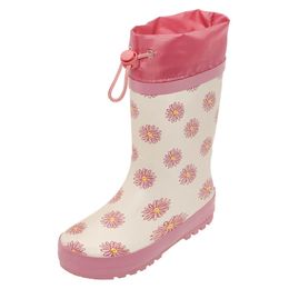 Playshoes Gummistiefel "Margeriten" in Rosa - 53% | Gr&ouml;&szlig;e 29 | Kinder-outdoor-sport-schuhe