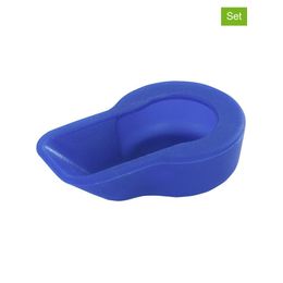 Maximex 2er-Set: Anti-Kalk-Caps in Blau - (B)5,7 x (H)3,5 x (T)1,5 cm - 12% | Putzutensilien