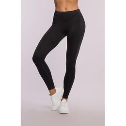 Spaio Thermoleggings "Play" in Schwarz - 59% | Gr&ouml;&szlig;e S | Damen-sporthosen