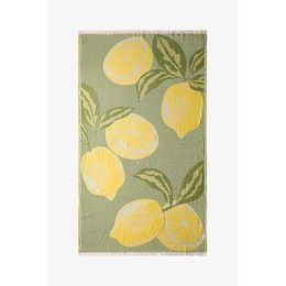 Barine Strandtuch "Lemonade" in Gr&uuml;n/ Gelb - (L)160 x (B)90 cm - 14% | Gr&ouml;&szlig;e 90x160 cm | Badtextilien