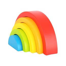 Small Foot Holzbausteine "Regenbogen" - ab 12 Monaten - 11% | Experimentieren-spielzeug