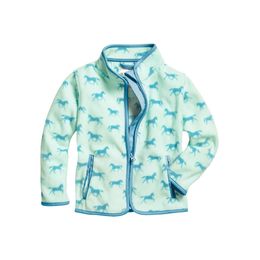 Playshoes Fleecejacke in T&uuml;rkis - 44% | Gr&ouml;&szlig;e 152 | Babyjacken