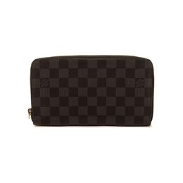 Louis Vuitton Geldb&ouml;rse in Braun/ Anthrazit - (B)21 x (H)11 x (T)2 cm - 42% | Portemonnaies-etuis