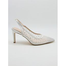 Bellucci Slingpumps in Wei&szlig; - 57% | Gr&ouml;&szlig;e 40 | Pumps