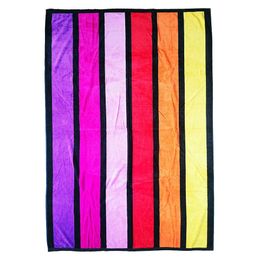 Le Comptoir de la Plage Strandtuch "Carioca - Happy" in Bunt - (L)180 x (B)140 cm - 22% | Badtextilien