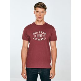 Big Star Shirt in Rot - 43% | Gr&ouml;&szlig;e S | Herren-plussize
