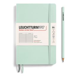LEUCHTTURM1917 Liniertres Notizbuch in Mint - B6+ - 12% | Buero-schulbedarf