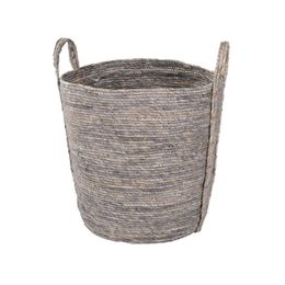 House Nordic Korb in Grau - (H)40 x &Oslash; 32 cm - 68% | Kisten-koerbe