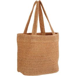 House Nordic Strandtasche "Parade" in Hellbraun - (B)31 x (H)46 cm - 47% | Damen-taschen