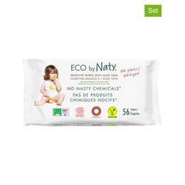 Naty 12er-Set: Feuchtt&uuml;cher "Sensitive Aloe Wipes" - 12x 56 St&uuml;ck - 11% | Baby-pflege-produkte