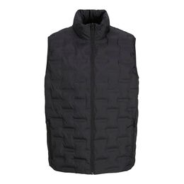 Jack & Jones Jack & Jones Weste in Schwarz - 55% | Gr&ouml;&szlig;e S | Herrenjacken