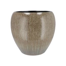 daan kromhout Blumentopf "Jade" in Beige - (H)18 x &Oslash; 16 cm - 64% | Kerzen-vasen