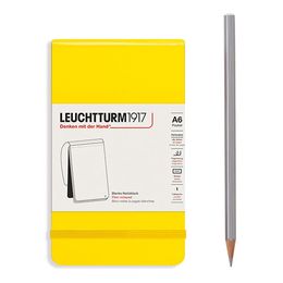 LEUCHTTURM1917 Blanko Notizbuch in Gelb - A6 - 11% | Buero-schulbedarf