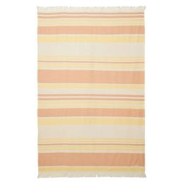 O`Neill O ́NEILL Strandtuch "Shoreline" in Wei&szlig;/ Gelb/ Orange - (L)170 x (B)100 cm - 46% | Badtextilien