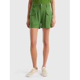 Benetton Shorts in Gr&uuml;n - 67% | Gr&ouml;&szlig;e 38 | Shorts