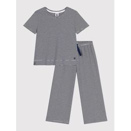 Petit Bateau Pyjama in Dunkelblau - 48% | Gr&ouml;&szlig;e 128 | Kinder-waesche