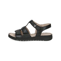 Caprice Leder-Sandalen in Schwarz - 34% | Gr&ouml;&szlig;e 36 | Damen-sandalen