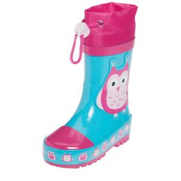 Playshoes Gummistiefel in T&uuml;rkis/ Pink - 53% | Gr&ouml;&szlig;e 20/21 | Babygummistiefel