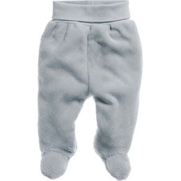 Playshoes Fleece-Strampelhose in Grau - 50% | Gr&ouml;&szlig;e 62 | Babyhosen