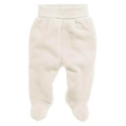 Playshoes Fleece-Strampelhose in Wei&szlig; - 42% | Gr&ouml;&szlig;e 74 | Babyhosen