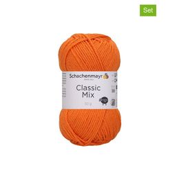 Schachenmayr since 1822 10er-Set: Woll-Mixgarne ''Classic Mix'' in Orange - 10x 50 g - 49% | Kreativbedarf-diy