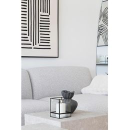 House Nordic Vase in Schwarz - (H)19,4 x &Oslash; 17 cm - 68% | Kerzen-vasen
