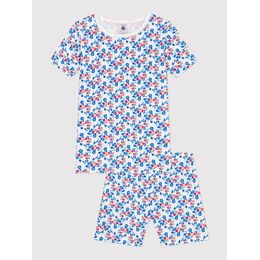 Petit Bateau Pyjama in Wei&szlig; - 48% | Gr&ouml;&szlig;e 116 | Baby-waesche