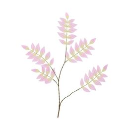 daan kromhout Dekozweig "Salix Leaf" in Lila/ Braun - (H)90 cm - 58% | Kerzen-vasen