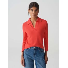 Opus Longsleeve in Rot - 50% | Gr&ouml;&szlig;e 40 | Damen-tops