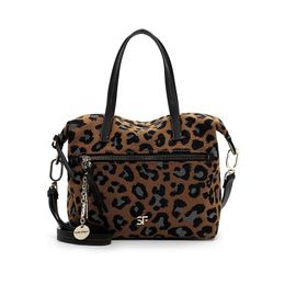 SURI FREY Henkeltasche "Tammy" in Hellbraun/ Schwarz - (B)33 x (H)23 x (T)13 cm - 38% | Damen-taschen