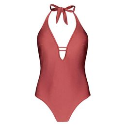 Barts Badeanzug "Isla Halter" in Rot - 64% | Gr&ouml;&szlig;e 38 | Damen-bademode